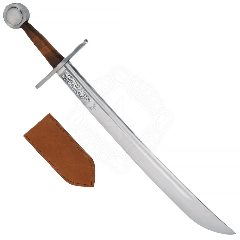 Late Medieval Falchion with Etched Blade | Outfit4events