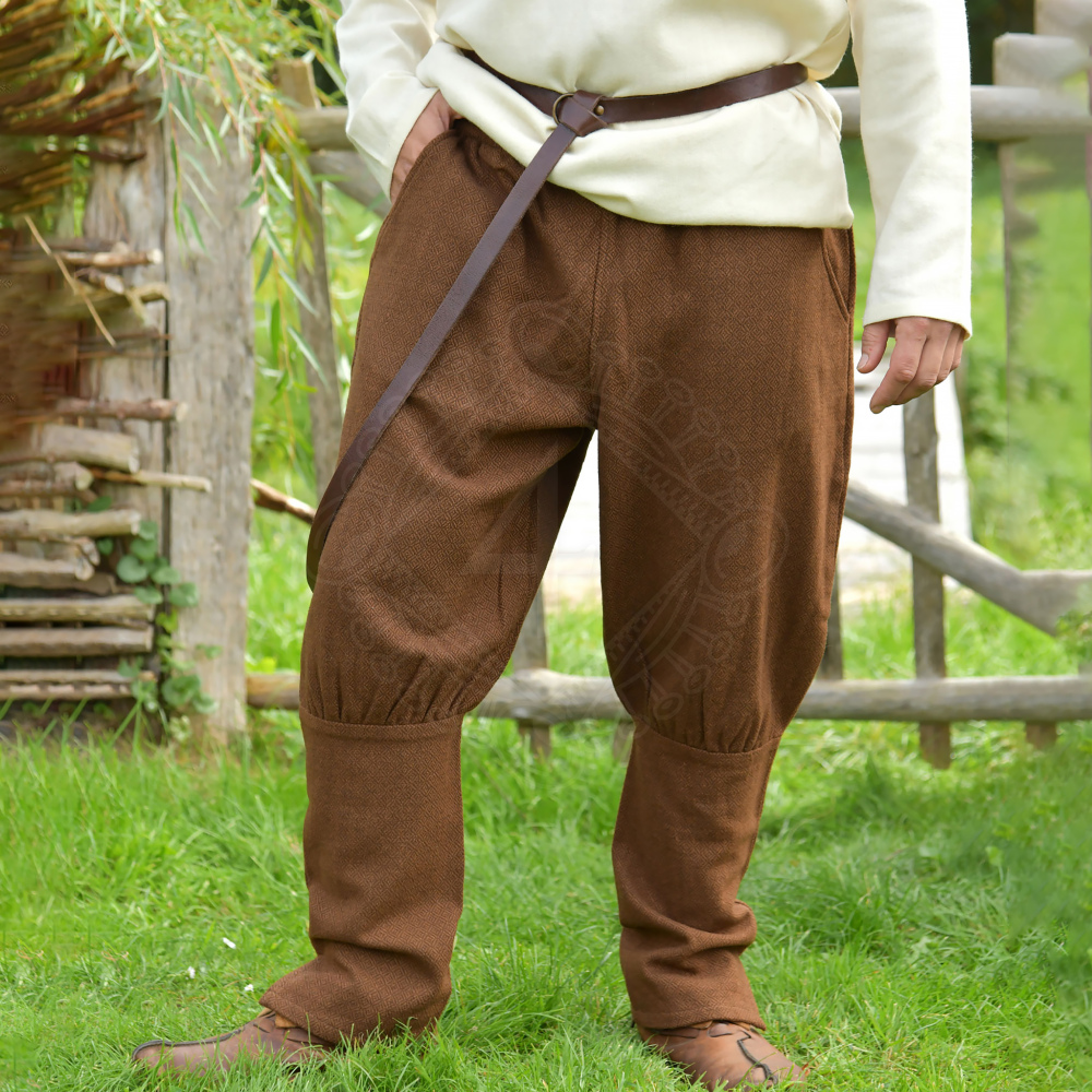 Viking Trousers Helmer – Rus Style Diamond Twill Wool | Outfit4Events
