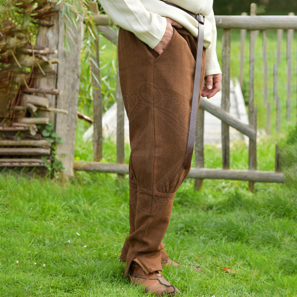 Viking Trousers Helmer – Rus Style Diamond Twill Wool | Outfit4Events