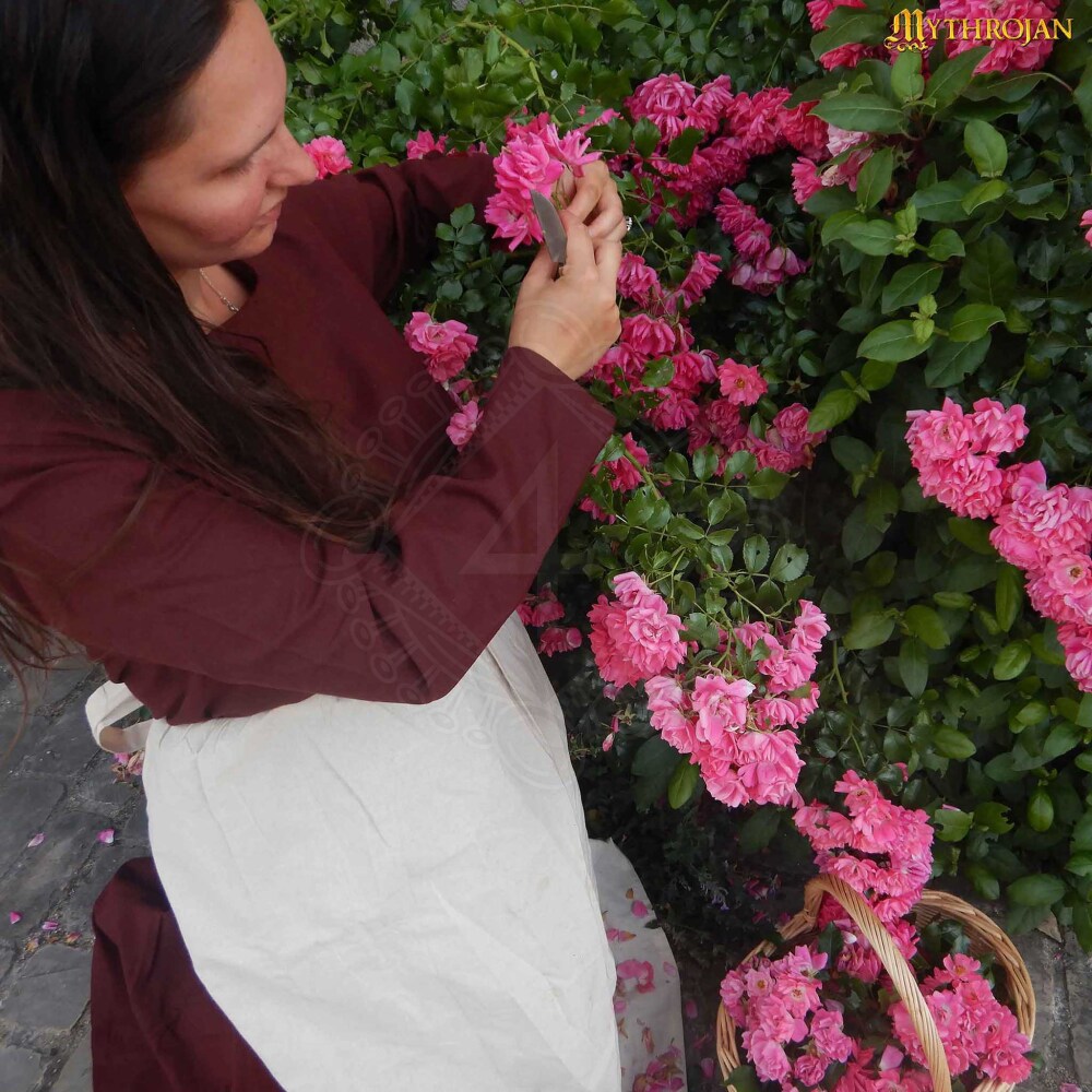 Medieval Apron Made of Natural Cotton for Cook, Baker, Seamstress, Maid ...