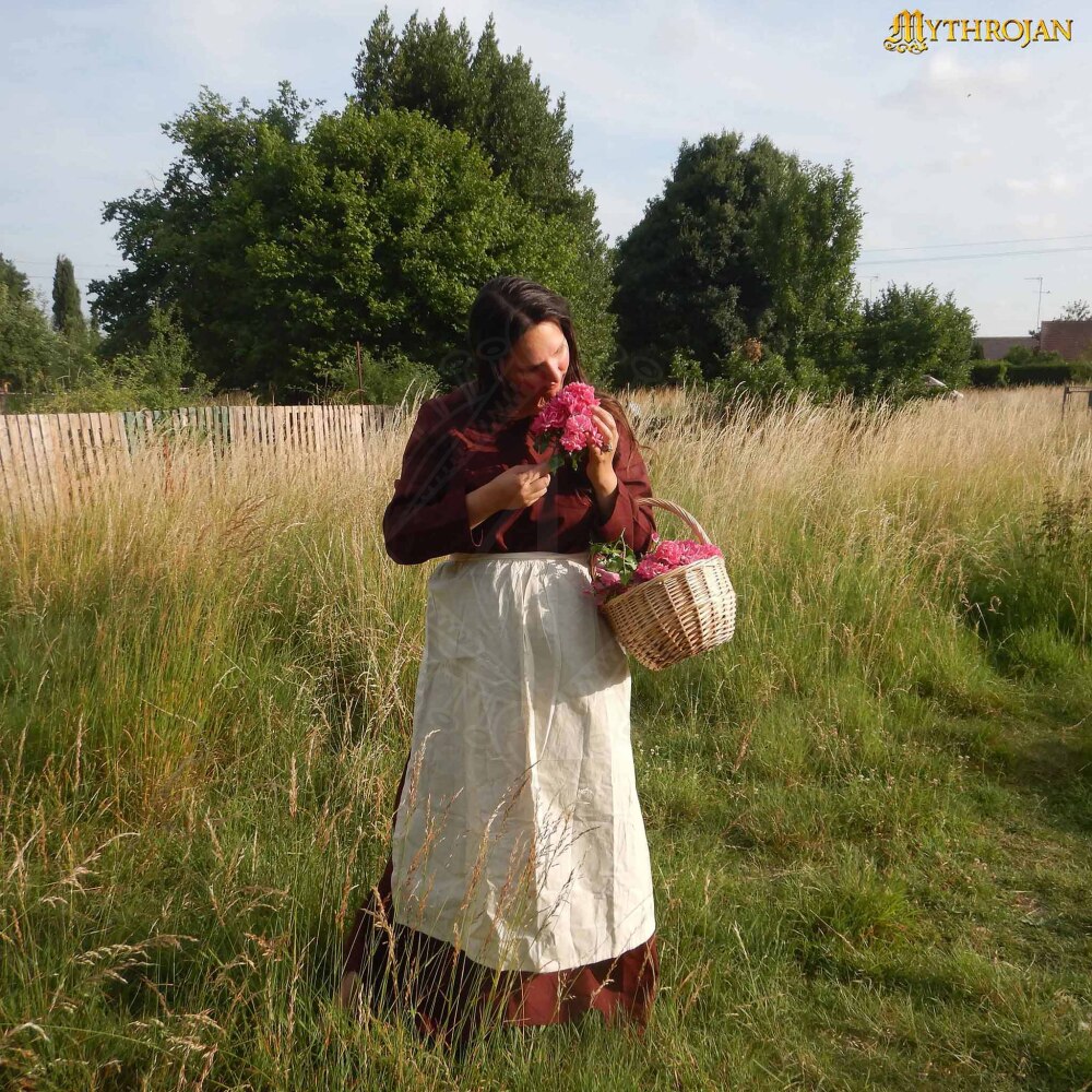 Medieval Apron Made of Natural Cotton for Cook, Baker, Seamstress, Maid ...