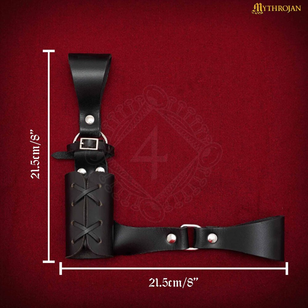 Medieval Leather Sword Frog Universal Rapier Broadsword and Cutlass ...