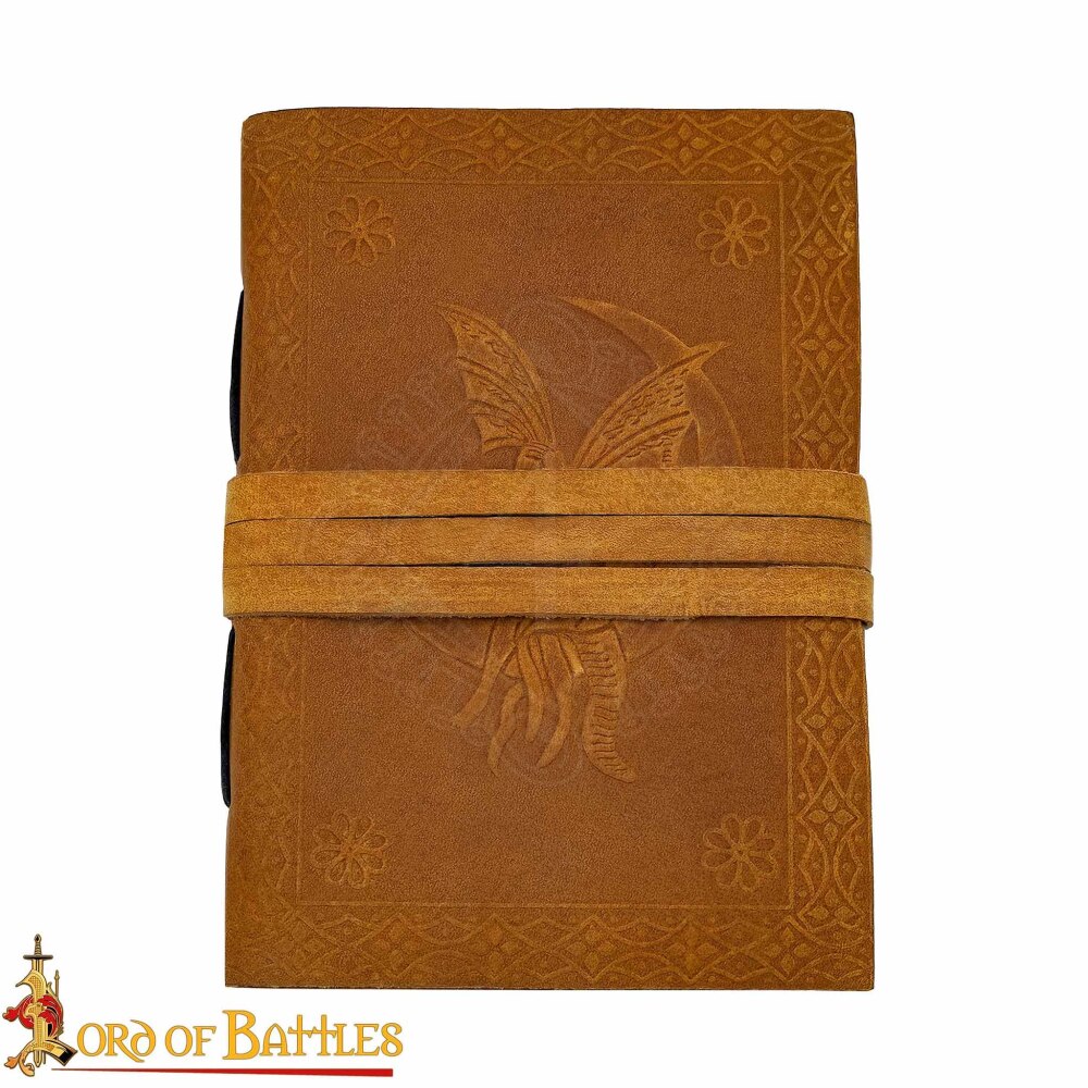 Fairy Handmade Leather Journal with String | Outfit4events