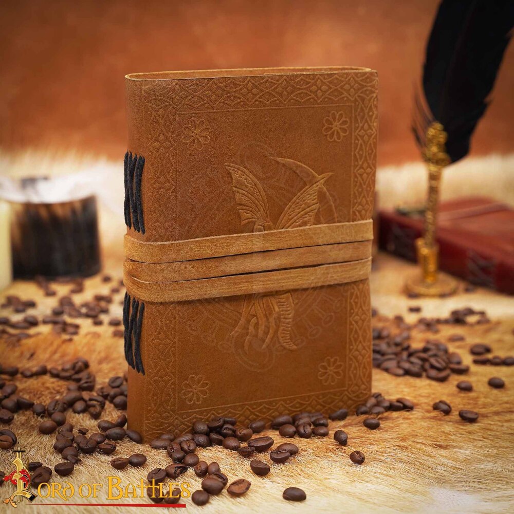 Fairy Handmade Leather Journal with String | Outfit4events