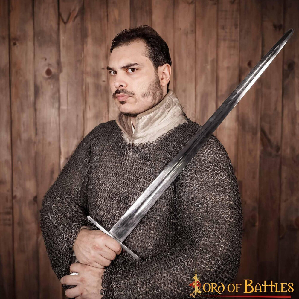 Titanium Chainmail Hauberk, Riveted Flat Rings, ID 9 mm | Outfit4events