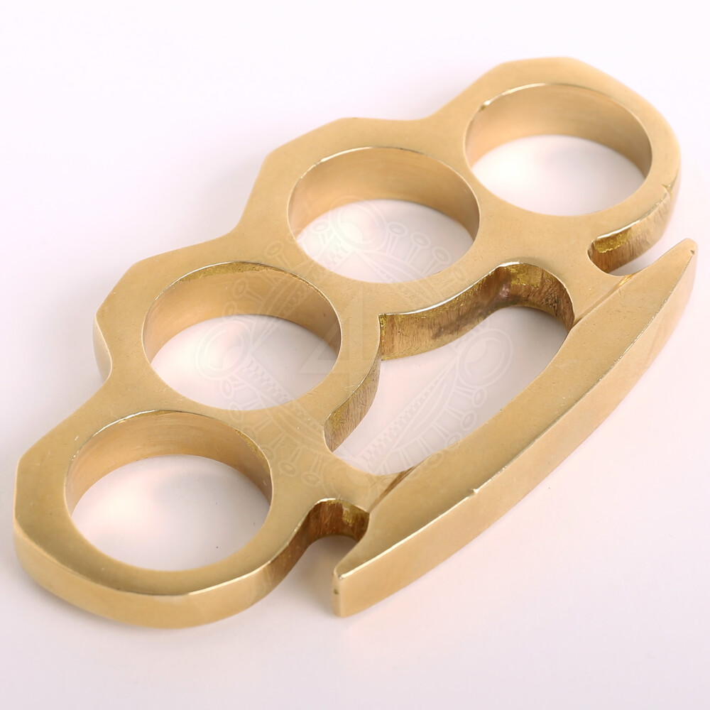 4-finger Brass Knuckles for Self-Defence | Brass Style Knuckle-Duster ...
