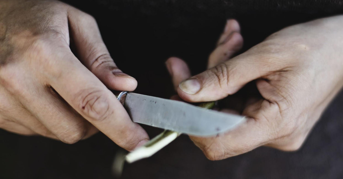 Messer, ein universelleres Instrument, nicht nur für die Haushalt ...