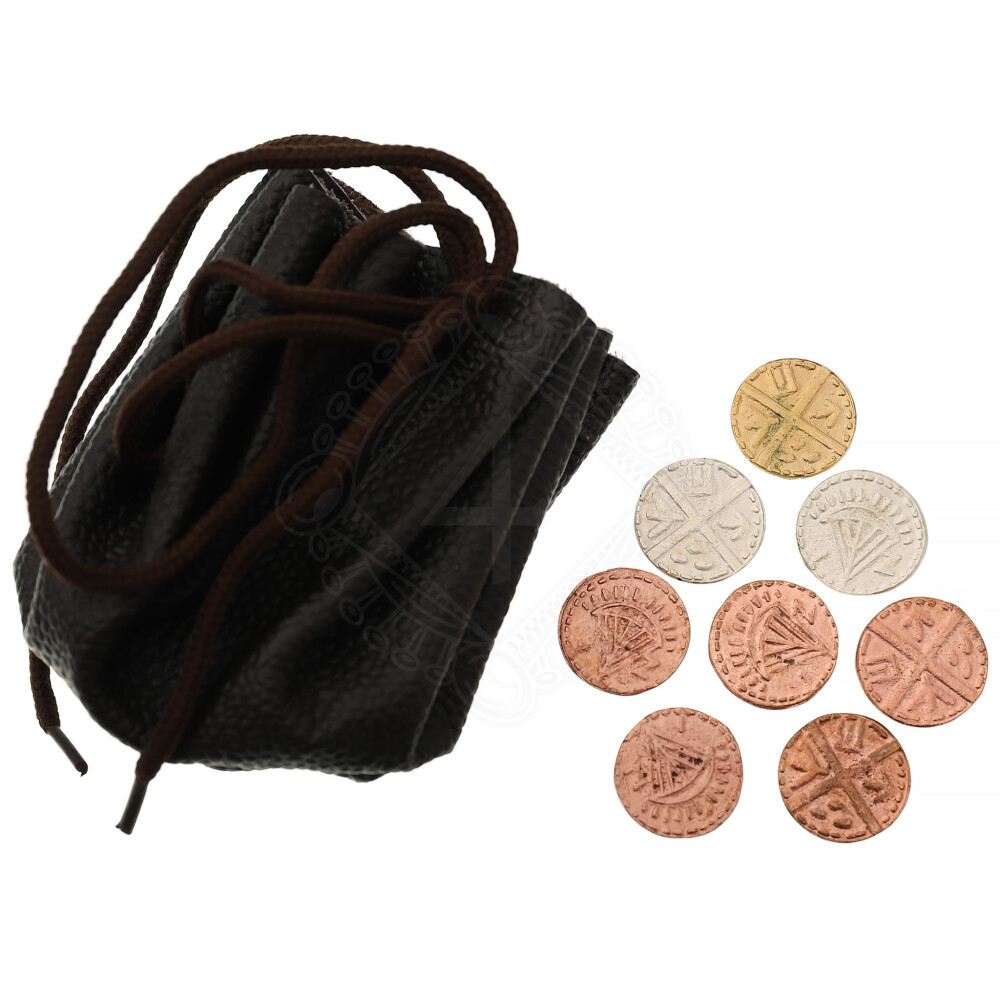 Viking Coin Pouch with 8 Coins | Outfit4events