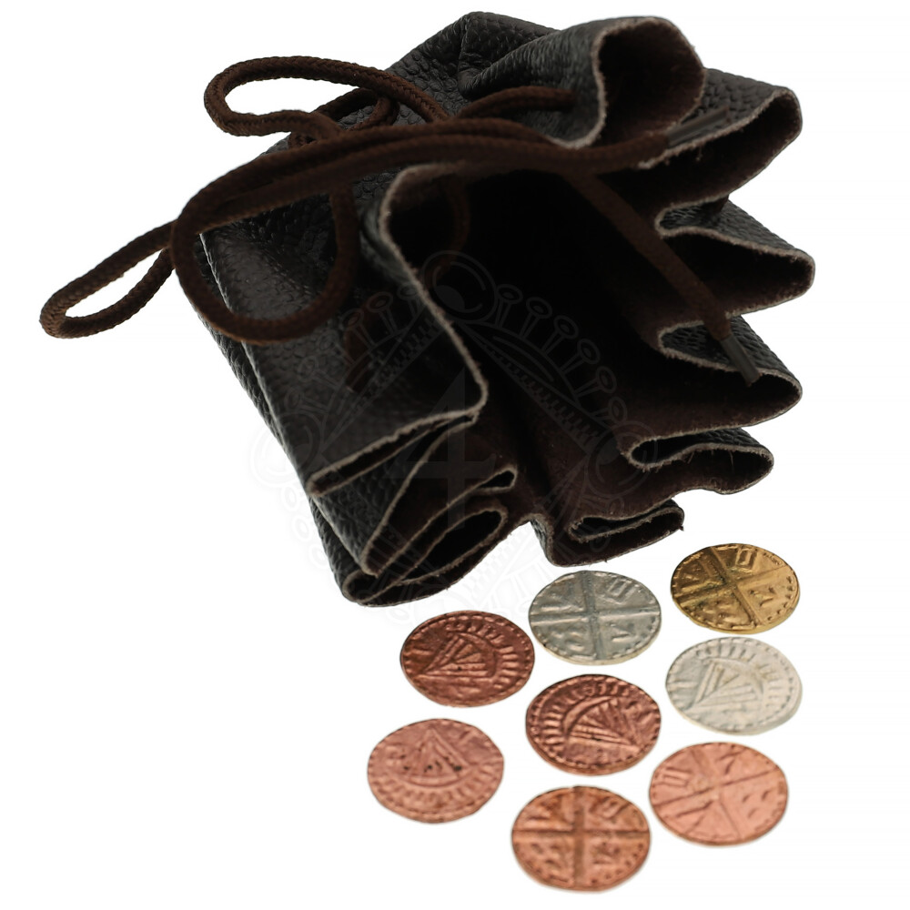 Viking Coin Pouch with 8 Coins | Outfit4events