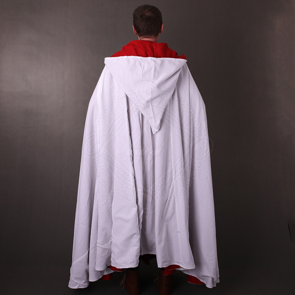 Templar Cape with Hood made of heavy cotton | Outfit4events