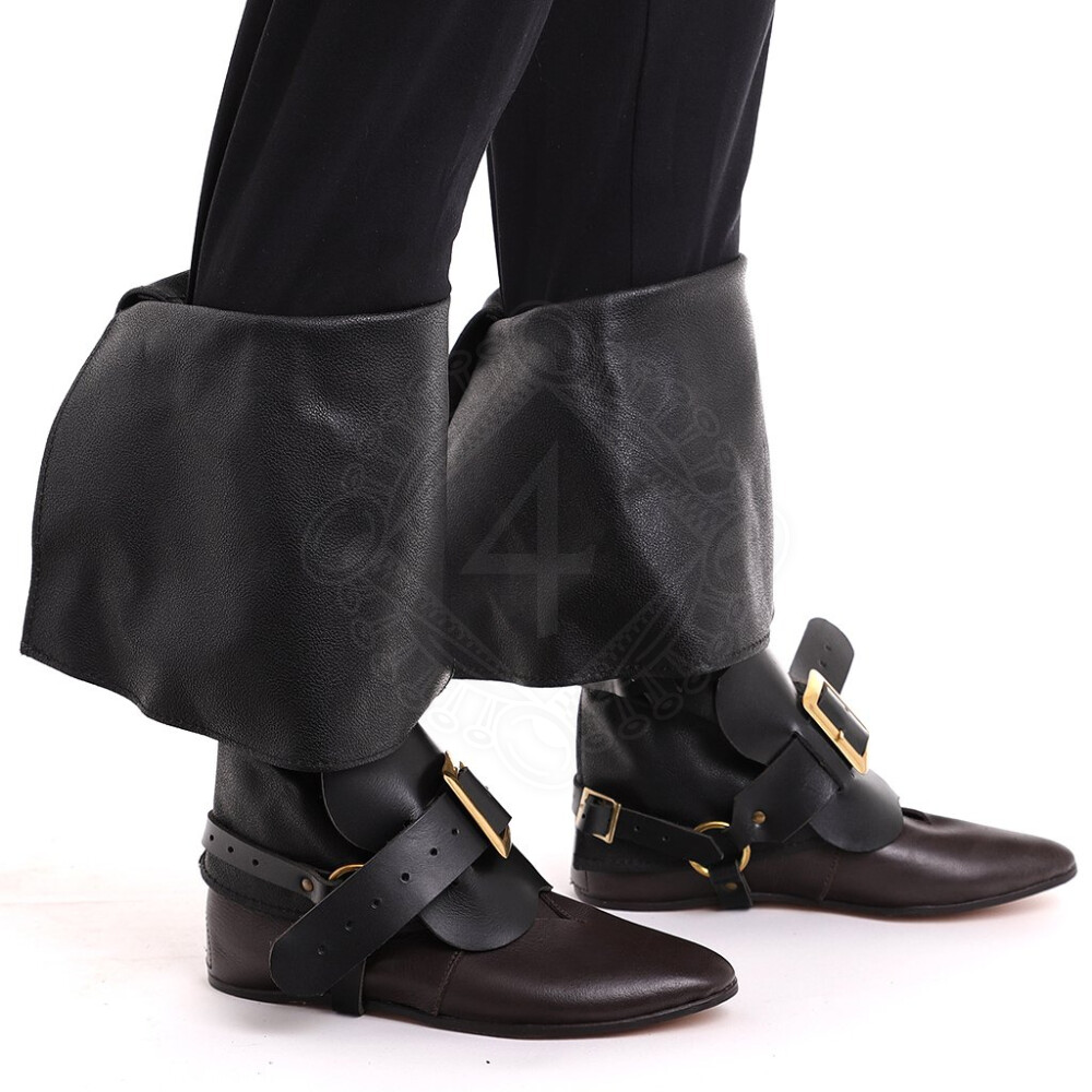 Leather Boot Toppers with Buckles | Outfit4events