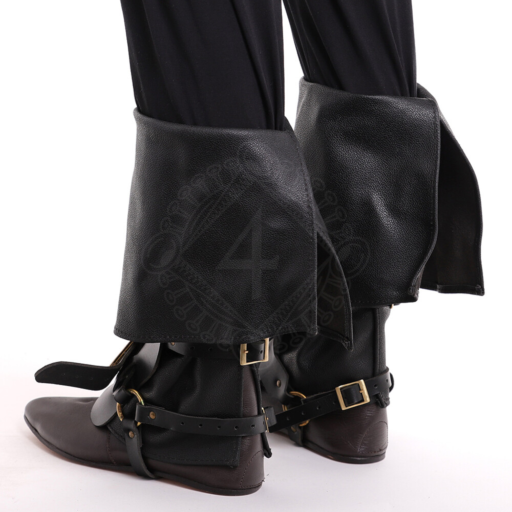 Leather Boot Toppers with Buckles | Outfit4events