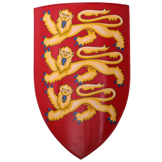 English Royal Medieval Shield Richard the Lionheart | Outfit4events