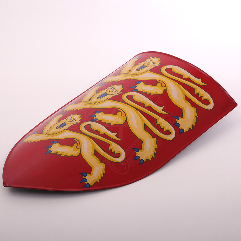 English Royal Medieval Shield Richard the Lionheart | Outfit4events