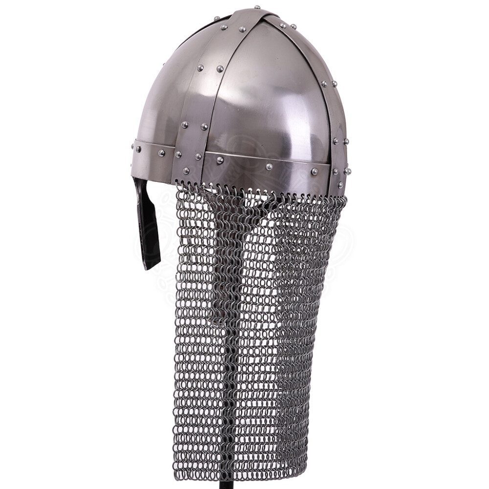 Norman Nasal Riveted plate Helm with Aventail | Outfit4events