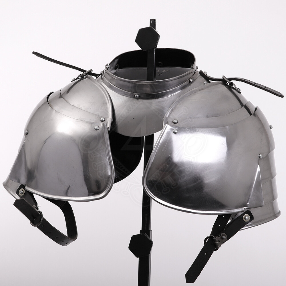 Steel pauldrons (pair) 16gauge | Outfit4events