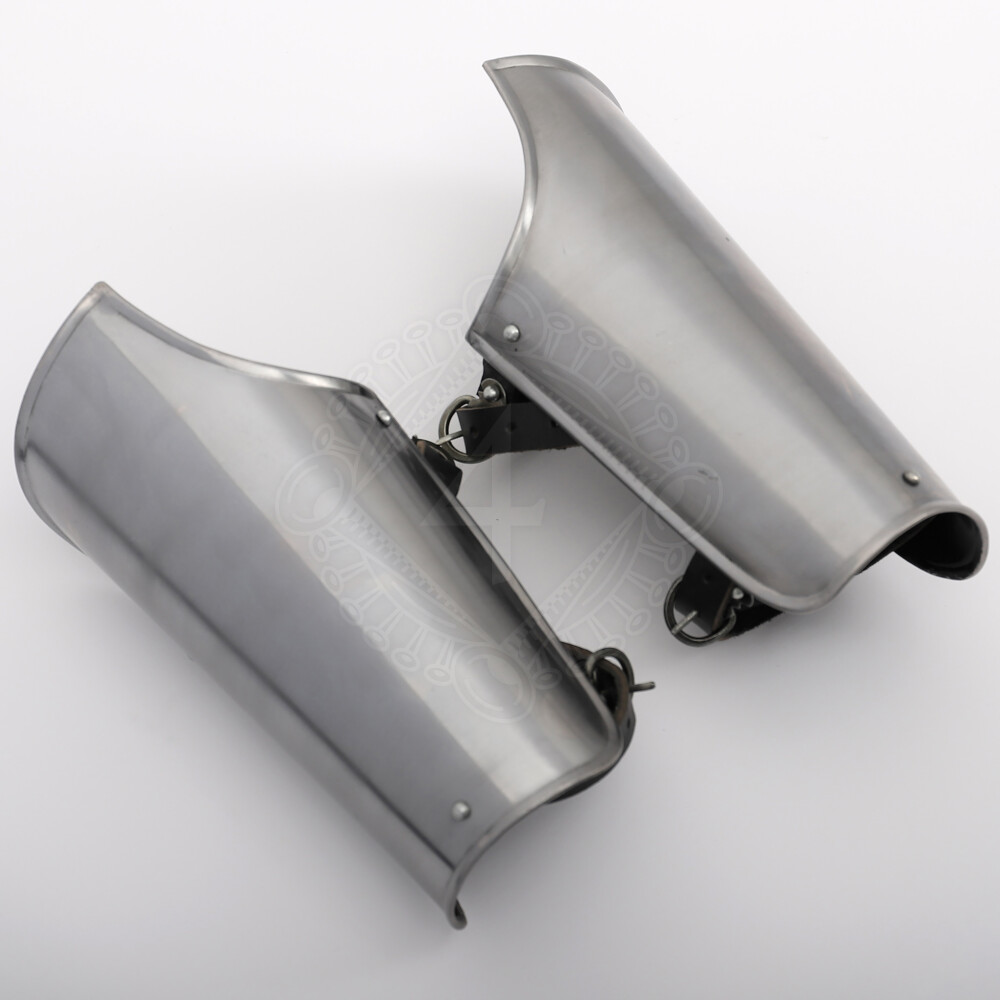 Long Steel Simple Bracers | Outfit4events