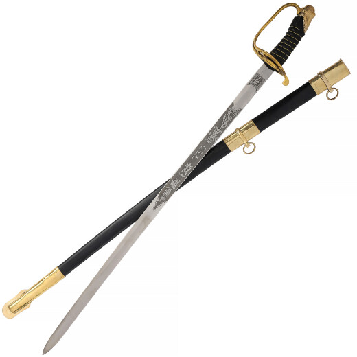 Cavalry Officer Saber Sword Replica CSA, US Civil War | Outfit4events