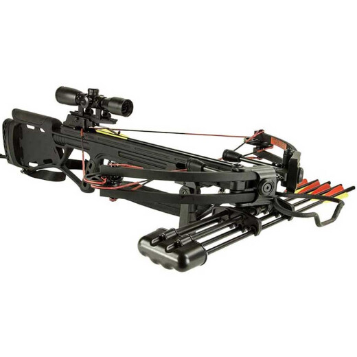 Compound crossbow Man Kung Hawk® 350 Black 150 lbs - Sale | Outfit4events