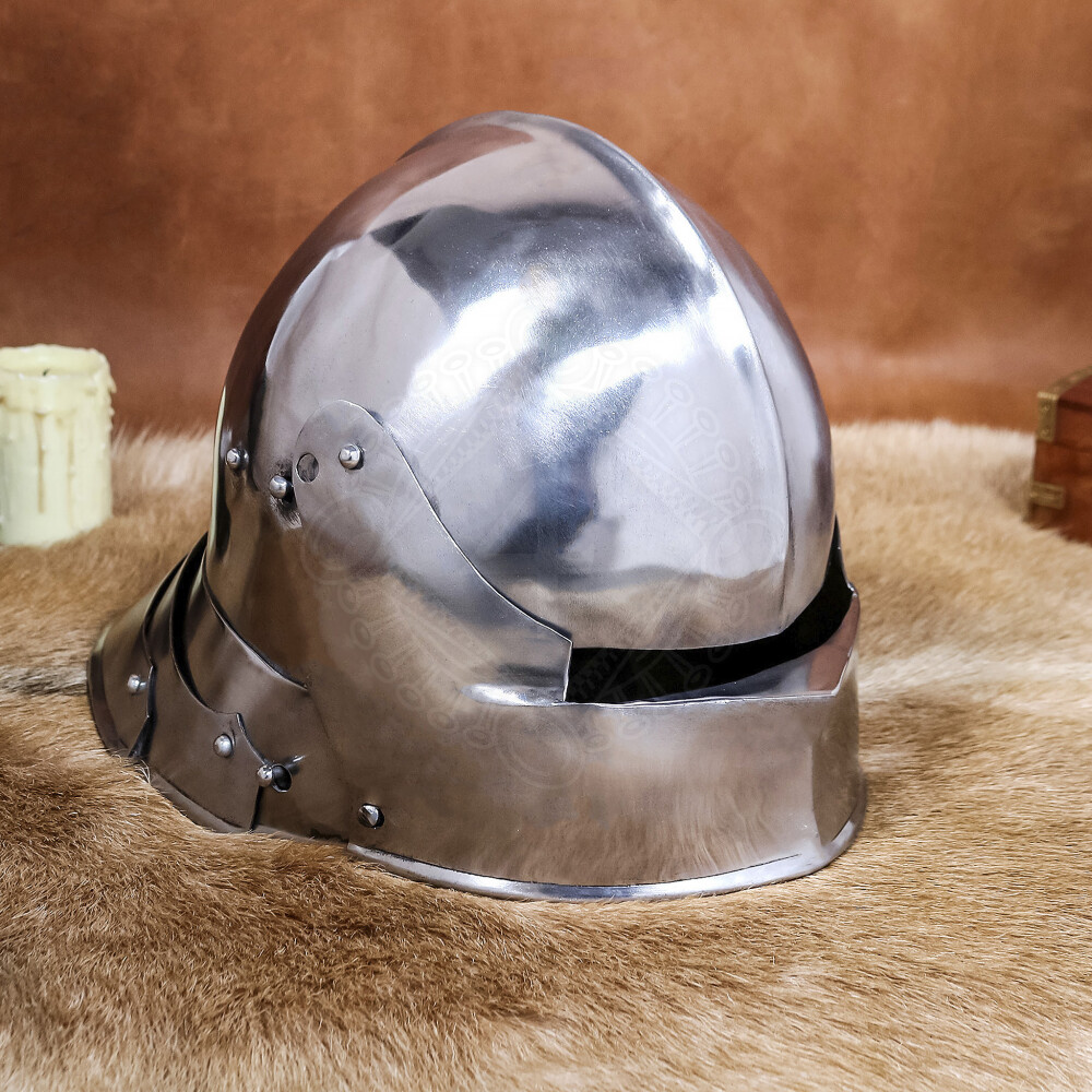 Medieval German Sallet Helmet with Padded Liner | Outfit4events
