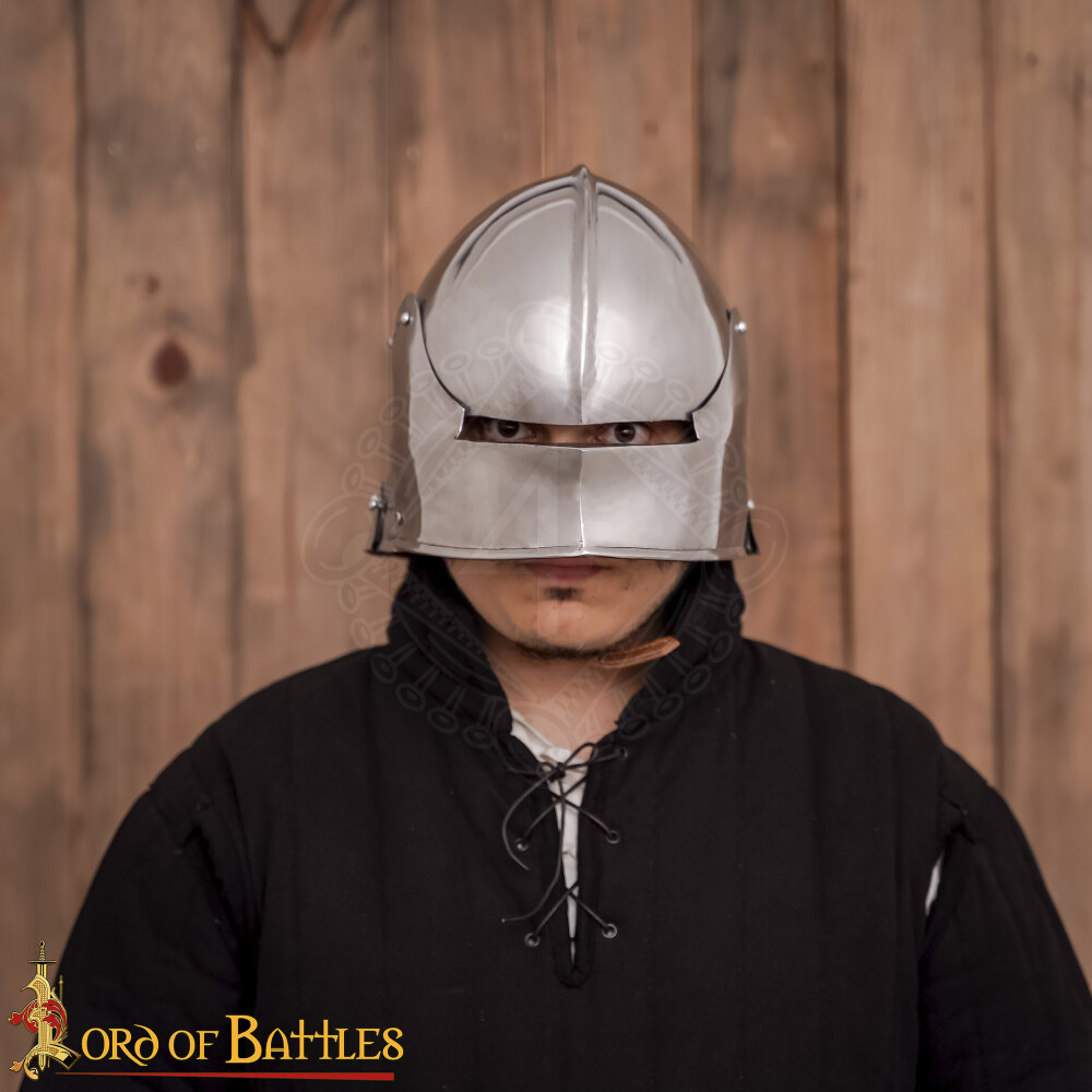 Medieval German Sallet Helmet with Padded Liner | Outfit4events