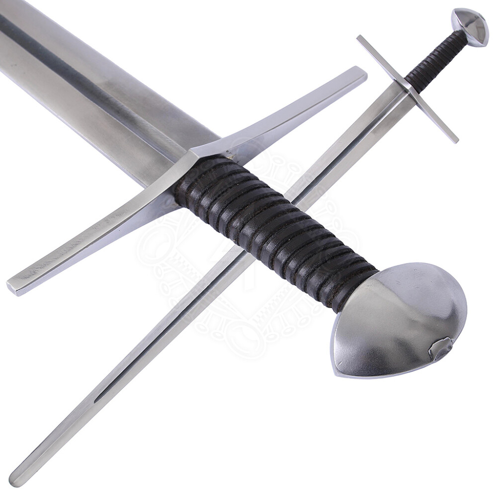 Sword Hastings, class B - brushed, matt finish, blunted (approx. 3mm ...