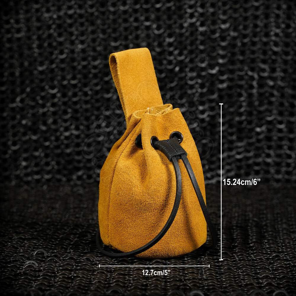 Suede pouch 15x13cm | Outfit4events