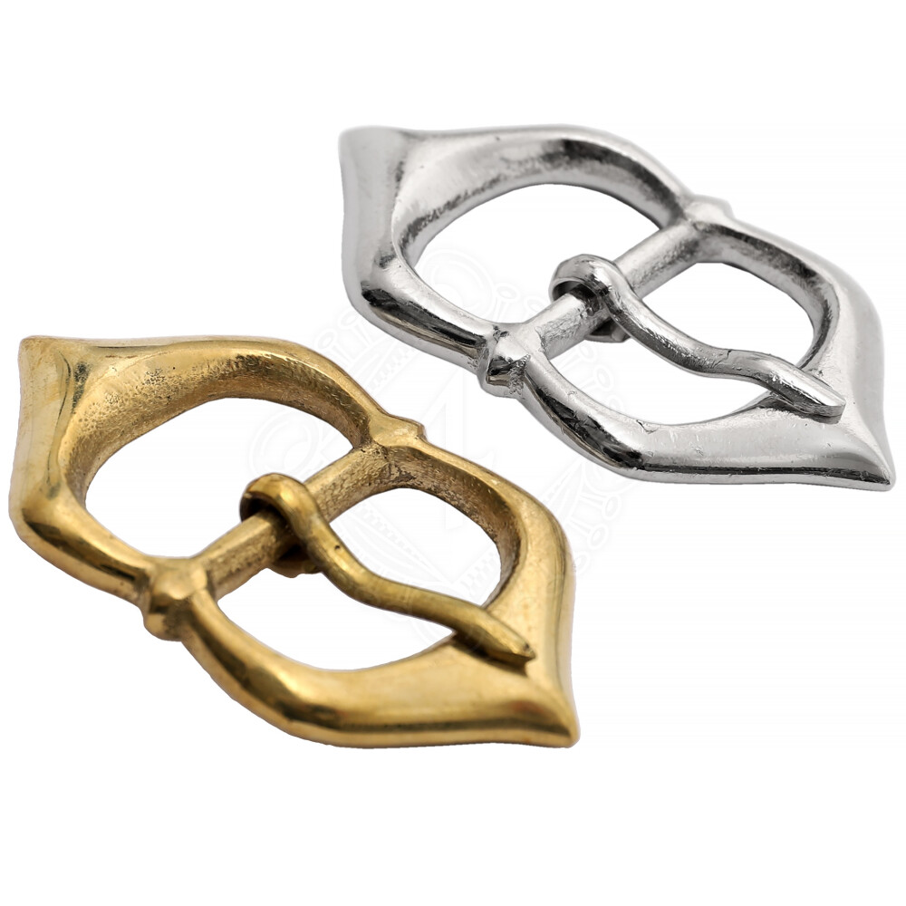 Late medieval double loop buckle big | Outfit4events