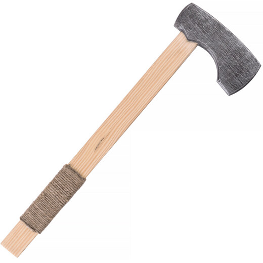 Wooden Toy Axe for Children, with Jute-Wrapped Handle | Outfit4events