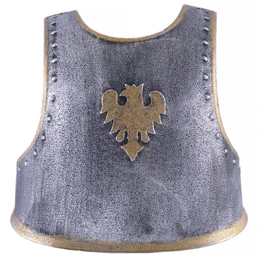 Children Knight's Breast Plate with Back Straps, Plastic | Outfit4events