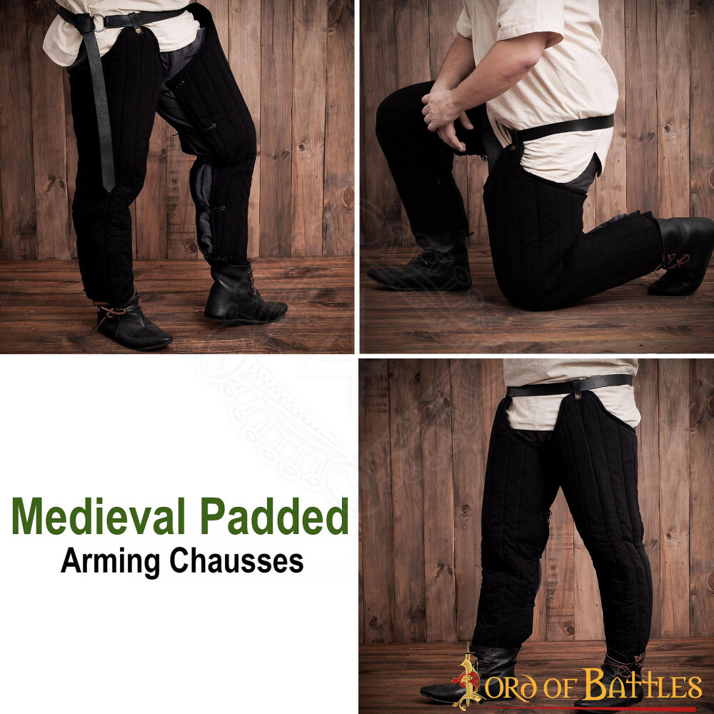 Medieval Padded Arming Pants Chausses under Chainmail and Plate Armor ...