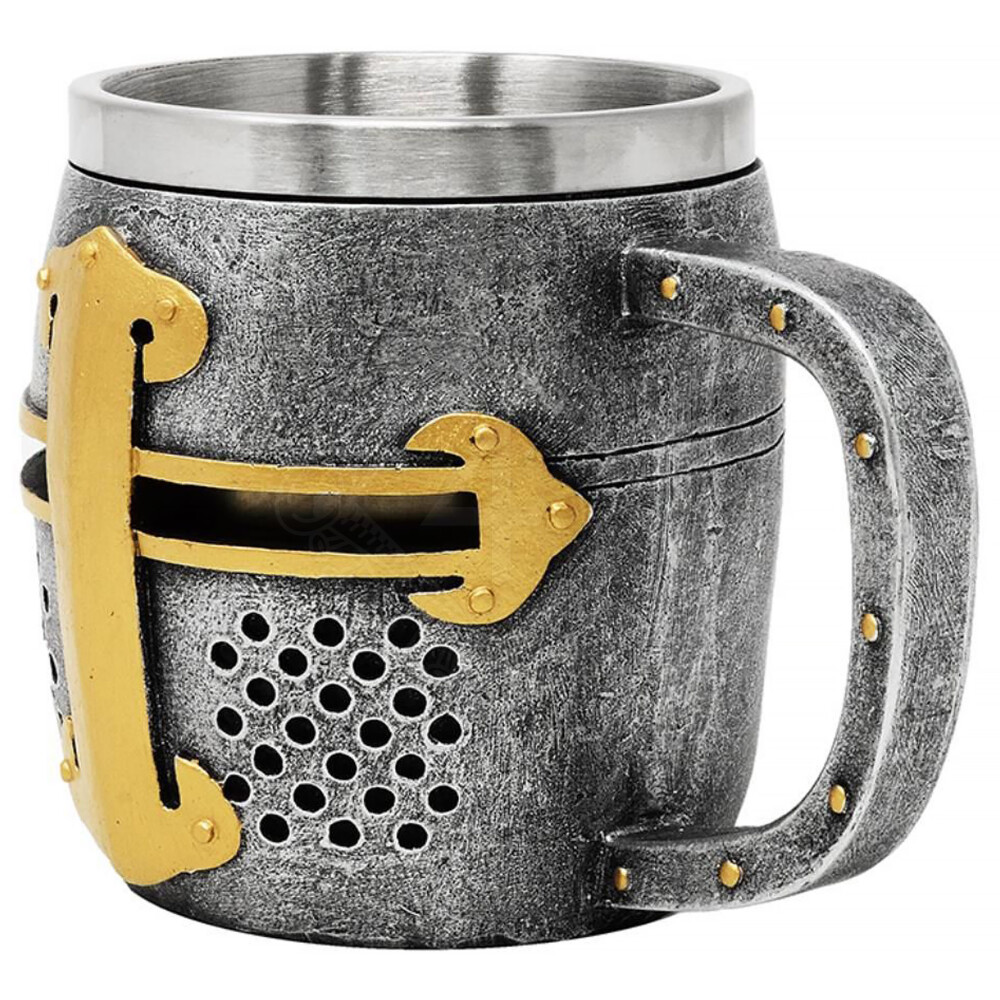 Knight Helmet Mug 200ml | Outfit4Events