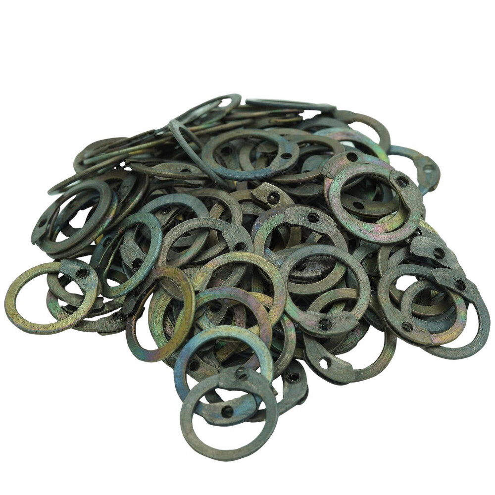 1kg Loose Titanium Flat Rings with Dome Rivets | Outfit4events