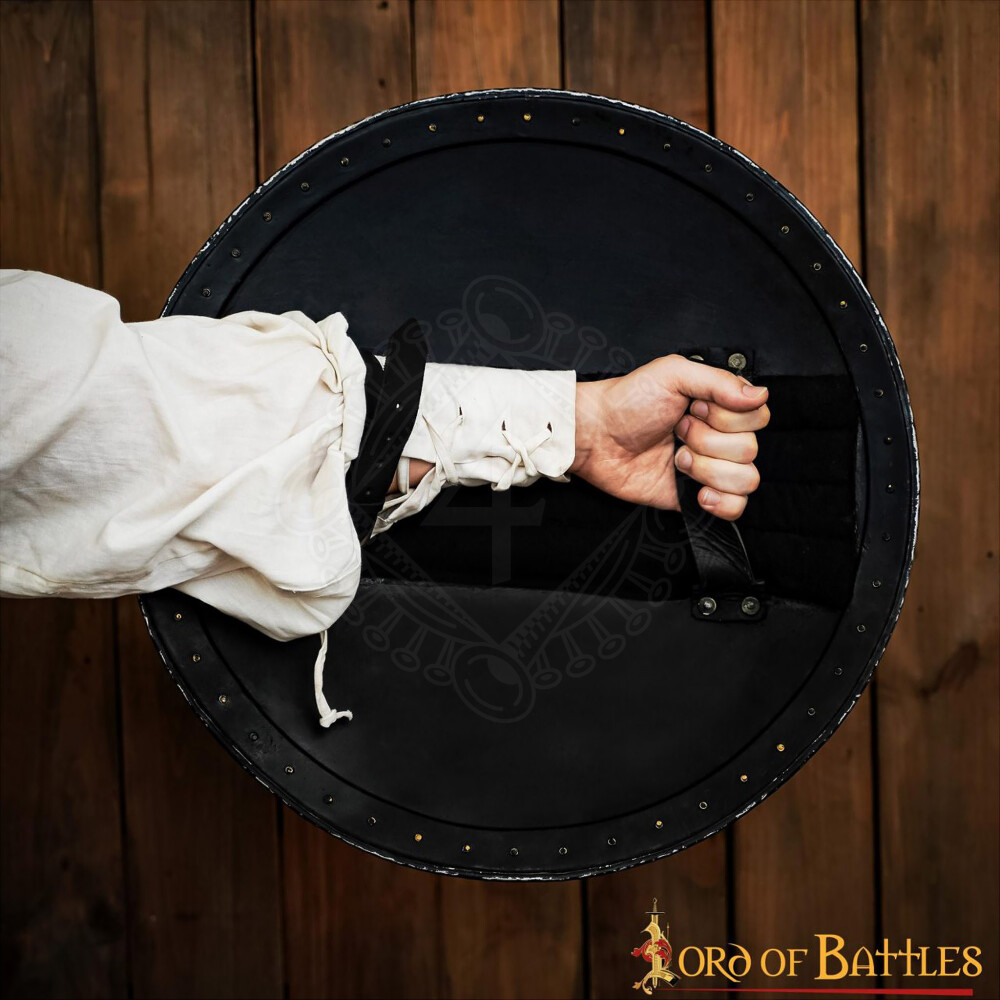 53cm Rotella / Rodella Shield for SCA Re-enactment, 1.2mm steel ...