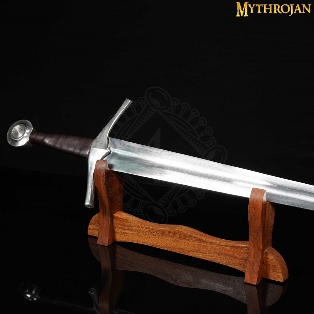 Simple & portable sword stand 34x14cm from solid wood | Outfit4events