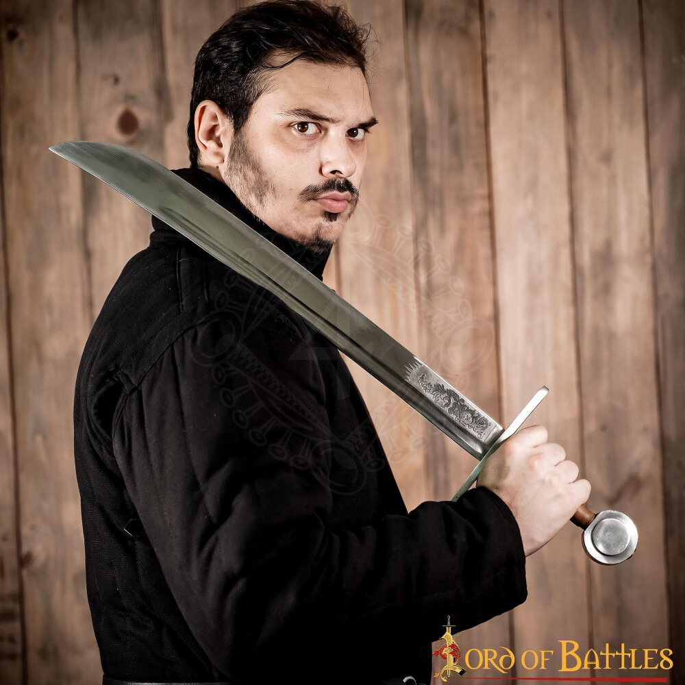 Late Medieval Falchion with Etched Blade | Outfit4events