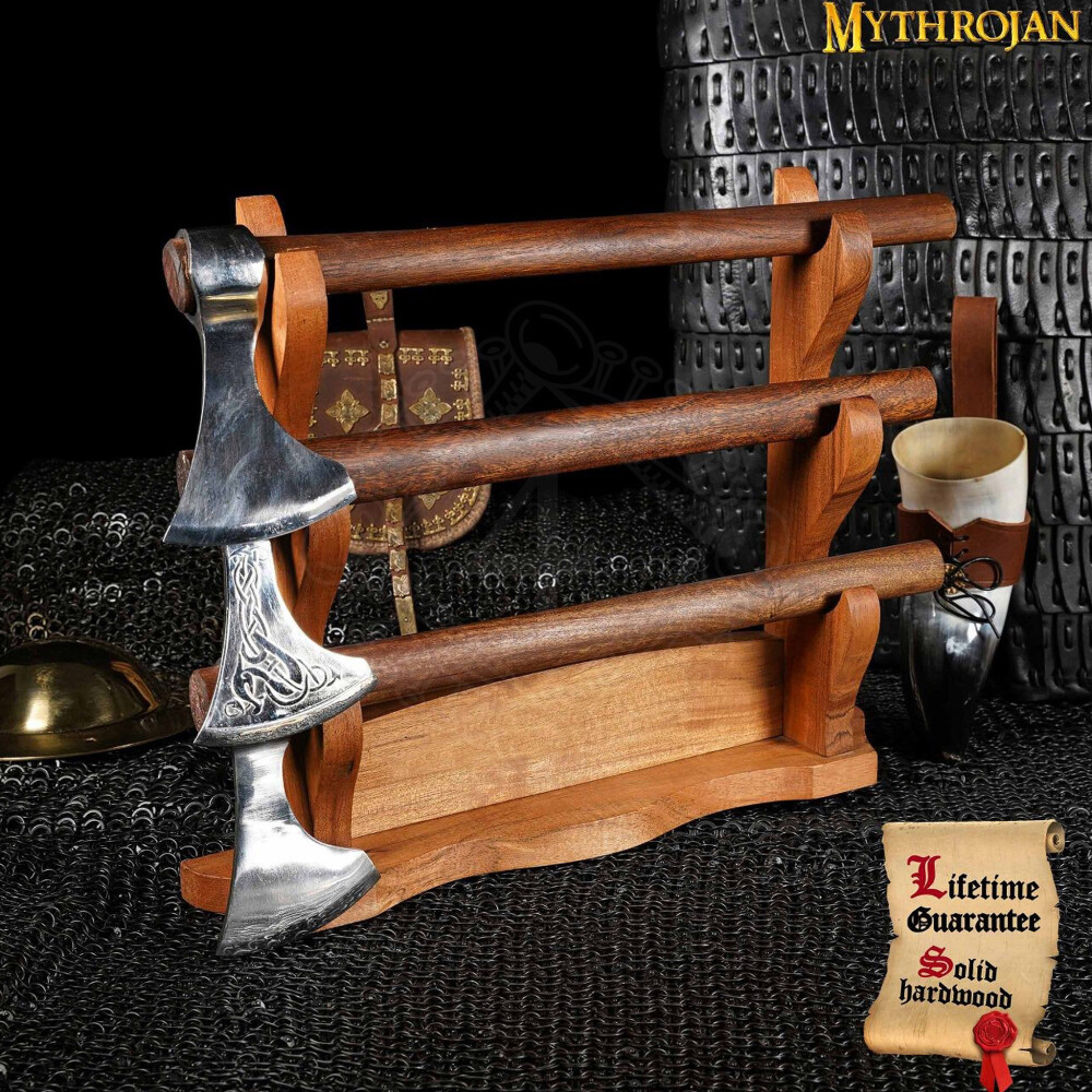Three Tier Table Wooden Sword Stand | Outfit4events