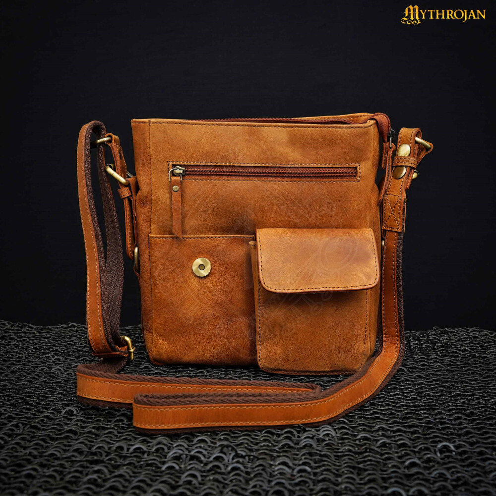 Real Leather Messenger Bag Vintage Celtic iPad Tablet Bag | Outfit4events