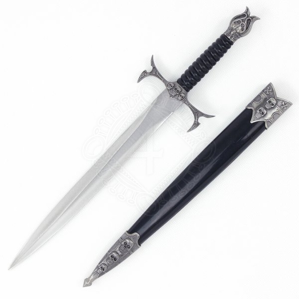 Decorative dagger with skulls | Outfit4Events