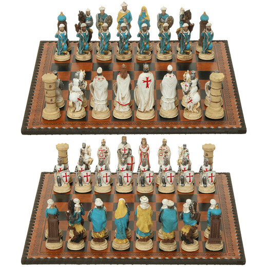 Arabian vs Christian Crusade Chess Pieces | Outfit4events