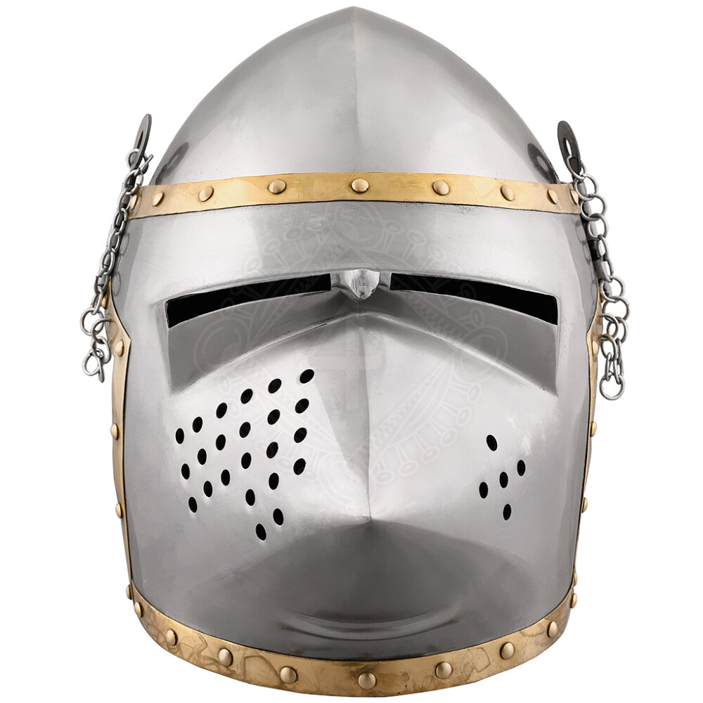 Houndskull bascinet helmet about 1390 | Outfit4events