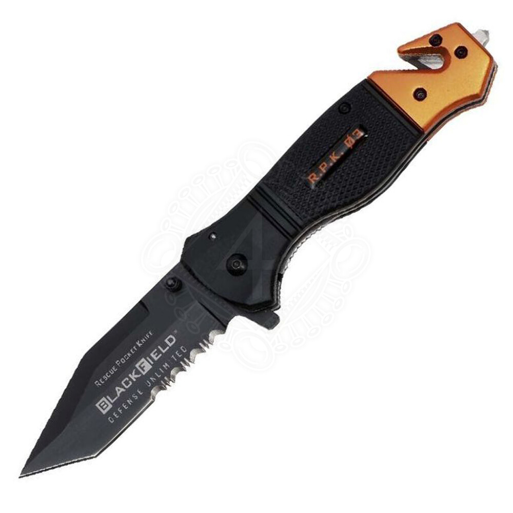 BlackField – Rescue Pocket Knife | Outfit4Events