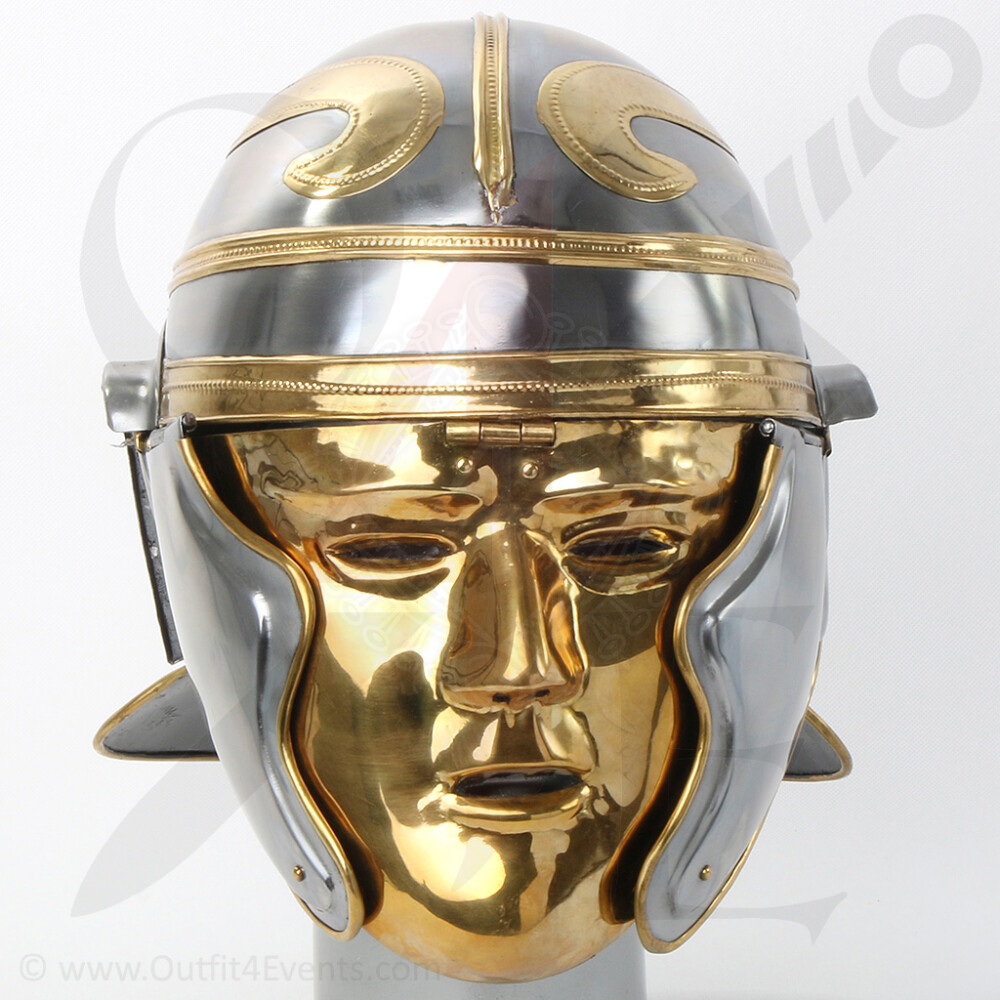 Imperial Gallic helmet with face mask | Outfit4events