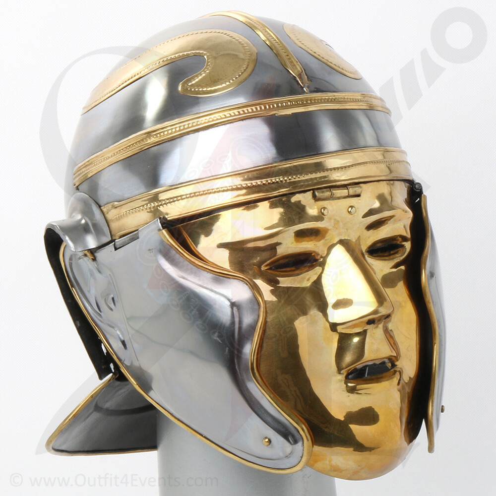 Imperial Gallic helmet with face mask | Outfit4events