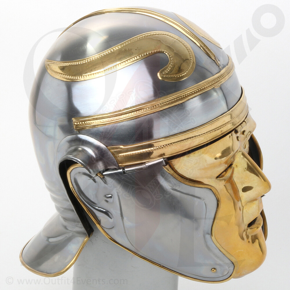 Imperial Gallic helmet with face mask | Outfit4events