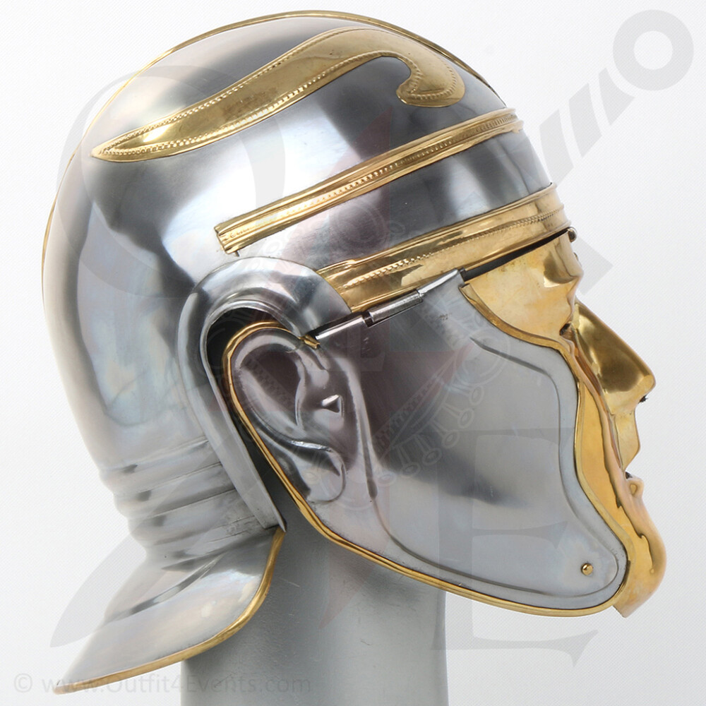 Imperial Gallic helmet with face mask | Outfit4events
